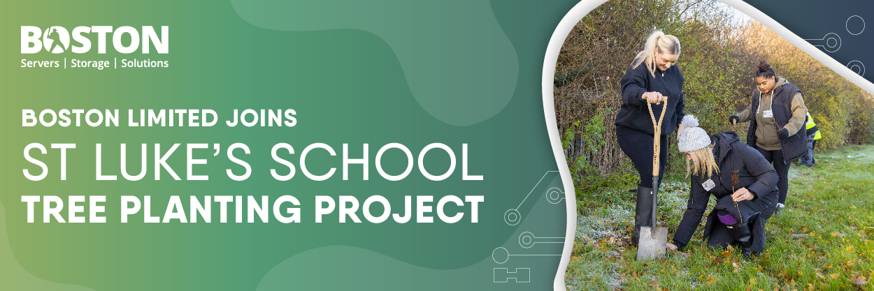 Boston Limited Volunteers Support St Luke’s School Tree Planting Project